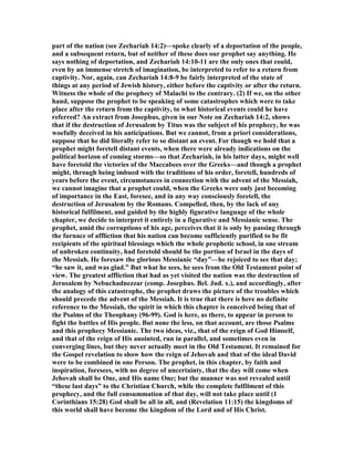 Zechariah 14 commentary | PDF
