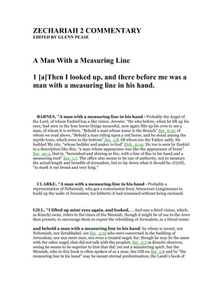 Zechariah 2 commentary | PDF