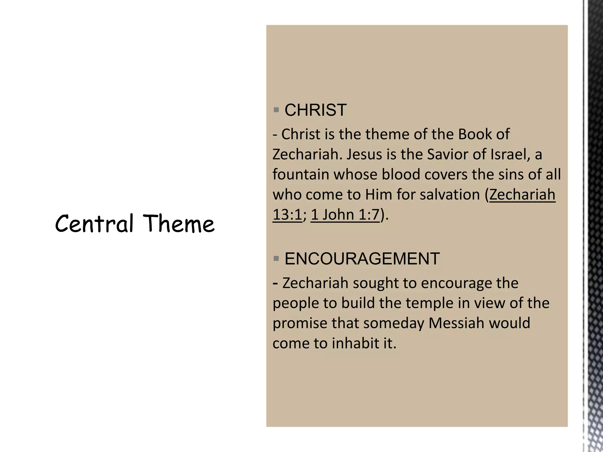 Zechariah | PPTX