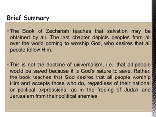 Zechariah | PPTX