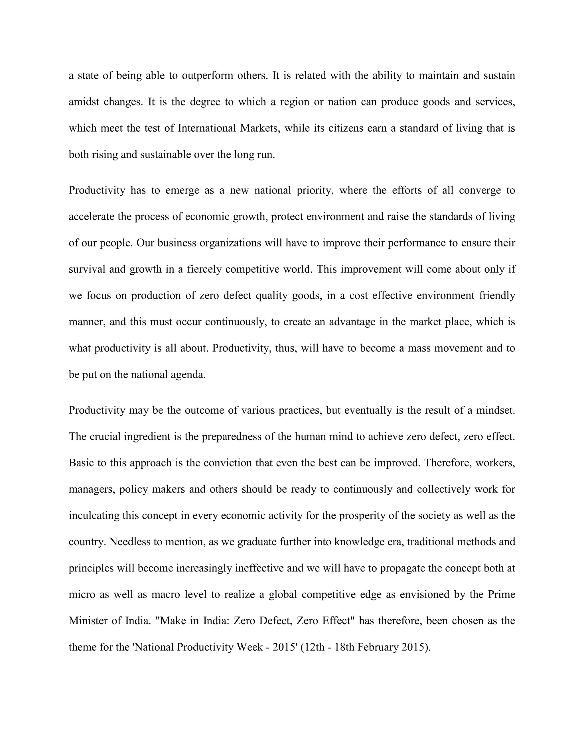 Zero defect zero effect | PDF