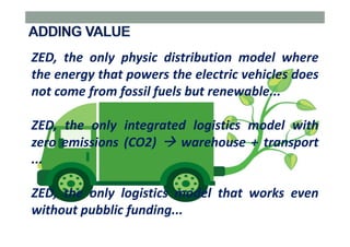 ZED - Zero Emissions Distribution | PDF