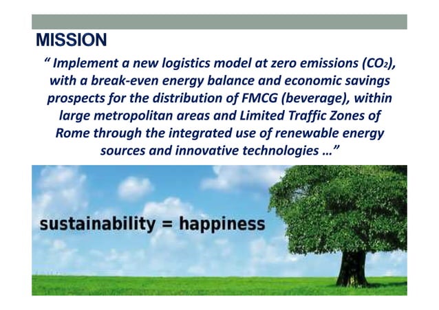 ZED - Zero Emissions Distribution | PPT