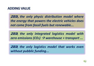 ZED - Zero Emissions Distribution | PDF
