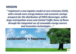 ZED - Zero Emissions Distribution | PPT