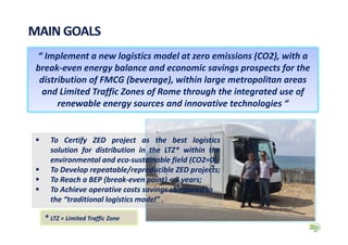 ZED - Zero Emissions Distribution | PPT
