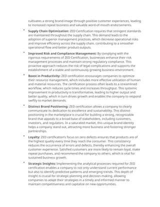 ZED CERTIFICATION: SIMPLIFYING SUCCESS FOR YOUR BUSINESS | DOCX