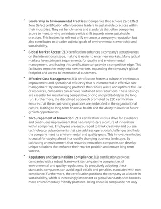 ZED CERTIFICATION: SIMPLIFYING SUCCESS FOR YOUR BUSINESS | PDF