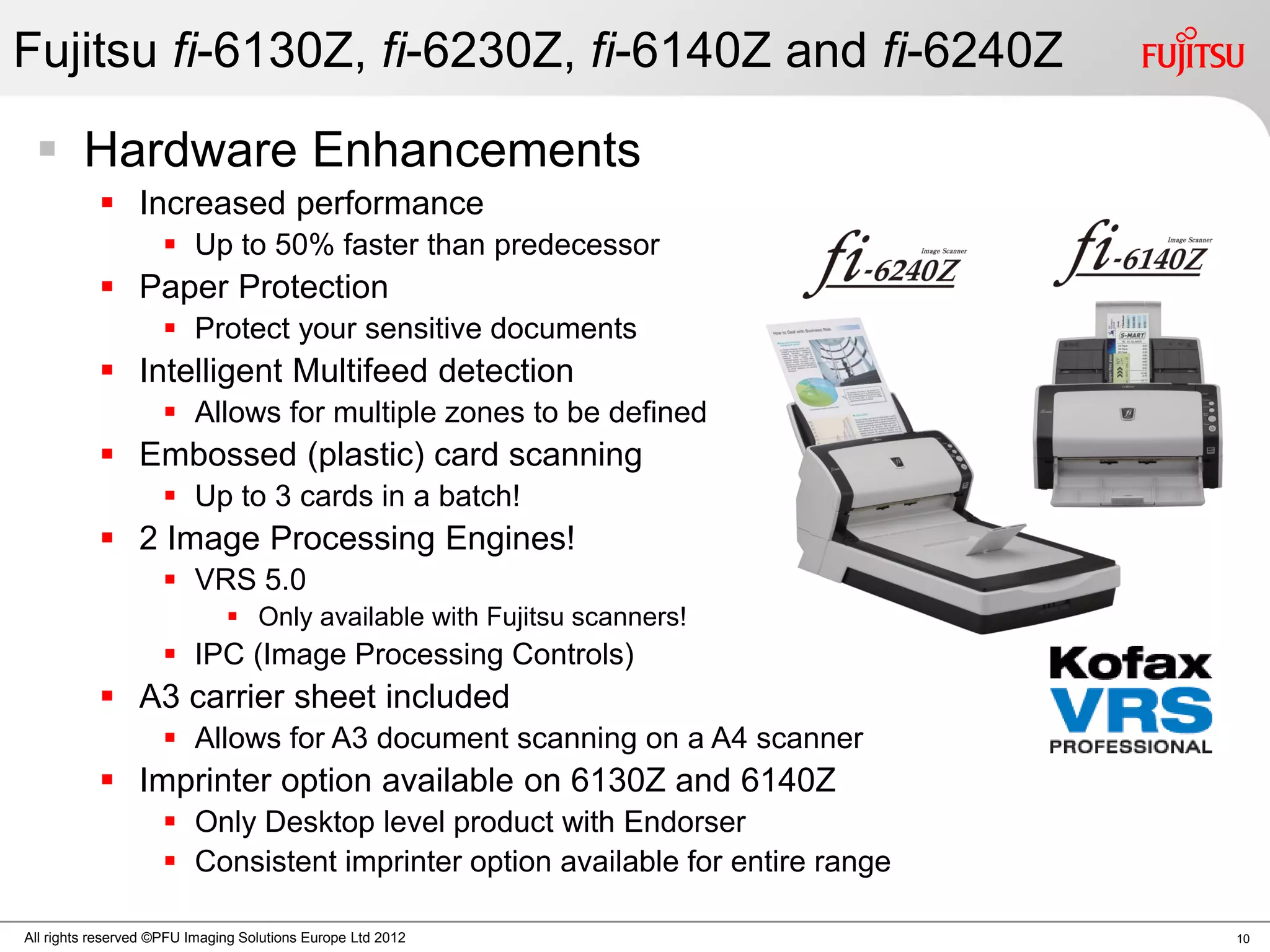 Fujitsu - Revolutionizing Desktop Scanning! | PDF
