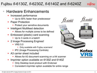 Fujitsu - Revolutionizing Desktop Scanning! | PDF