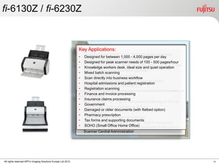 Fujitsu - Revolutionizing Desktop Scanning! | PPT
