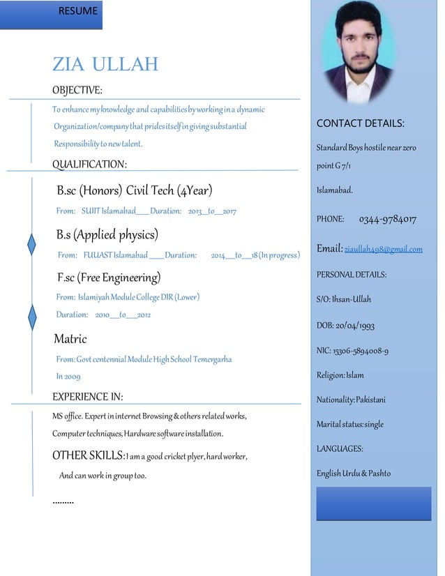 cv | DOCX | Islam | Religion & Spirituality