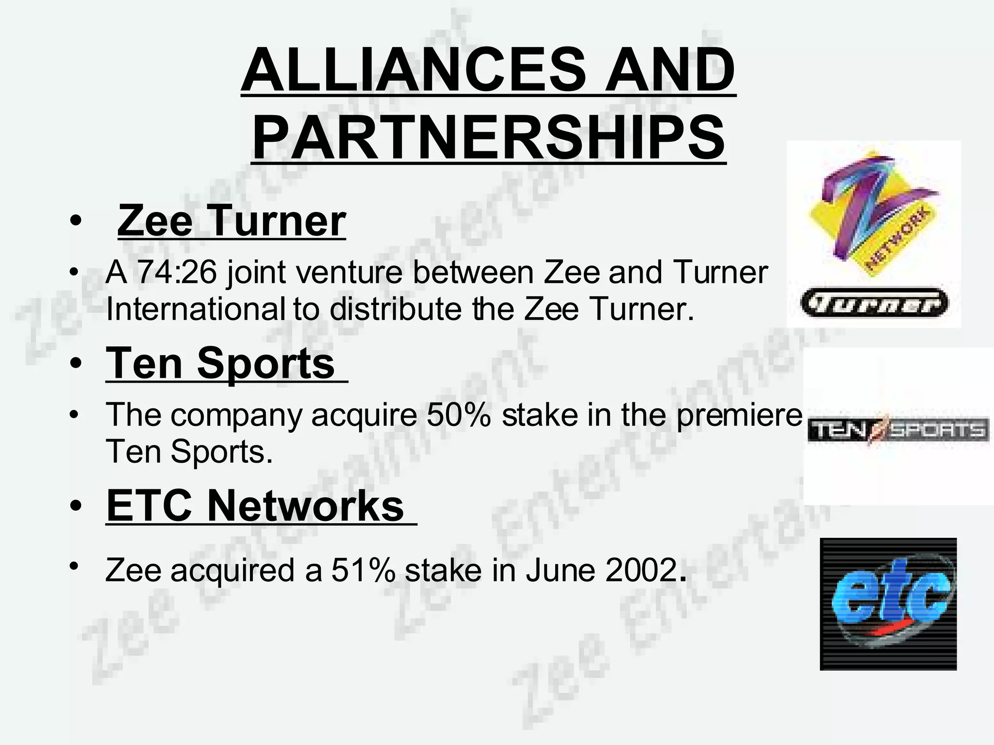 ZEE ENTERTAINMENT LIMITED | PPT