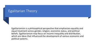 Egalitarian Trade | PPT