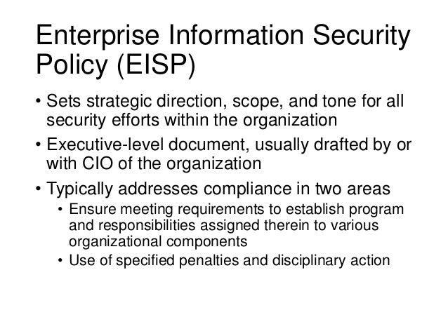 Information Security Blueprint