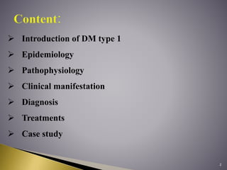 diabetes case study | PPTX