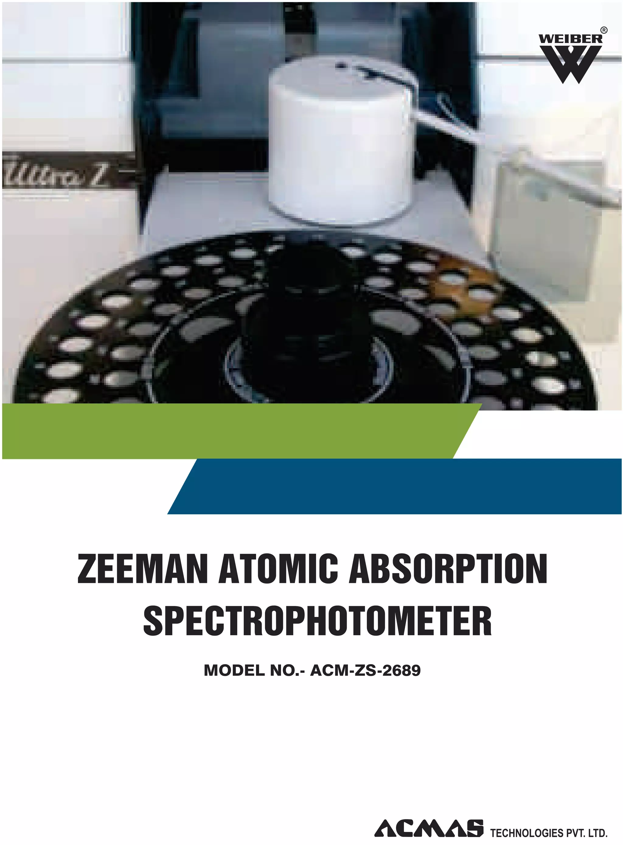 Zeeman Atomic Absorption Spectrophotometer by ACMAS Technologies Pvt ...