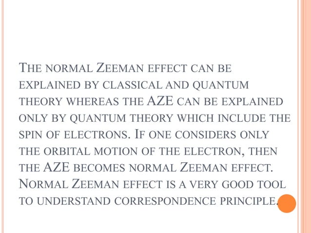 Zeeman effect | PPTX