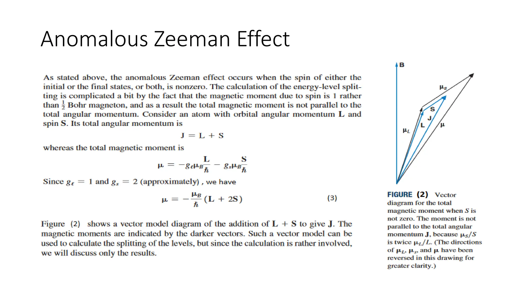 Zeeman Effect normal and Anomalous zeeman effect | PDF