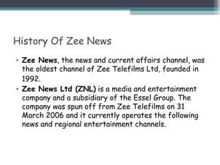 Zee News Ltd Logo