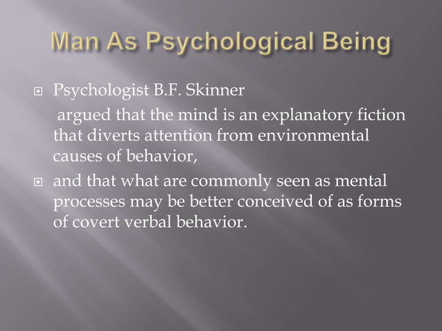 Man is Biological, Psychological, and social being | PPTX | Brain and ...