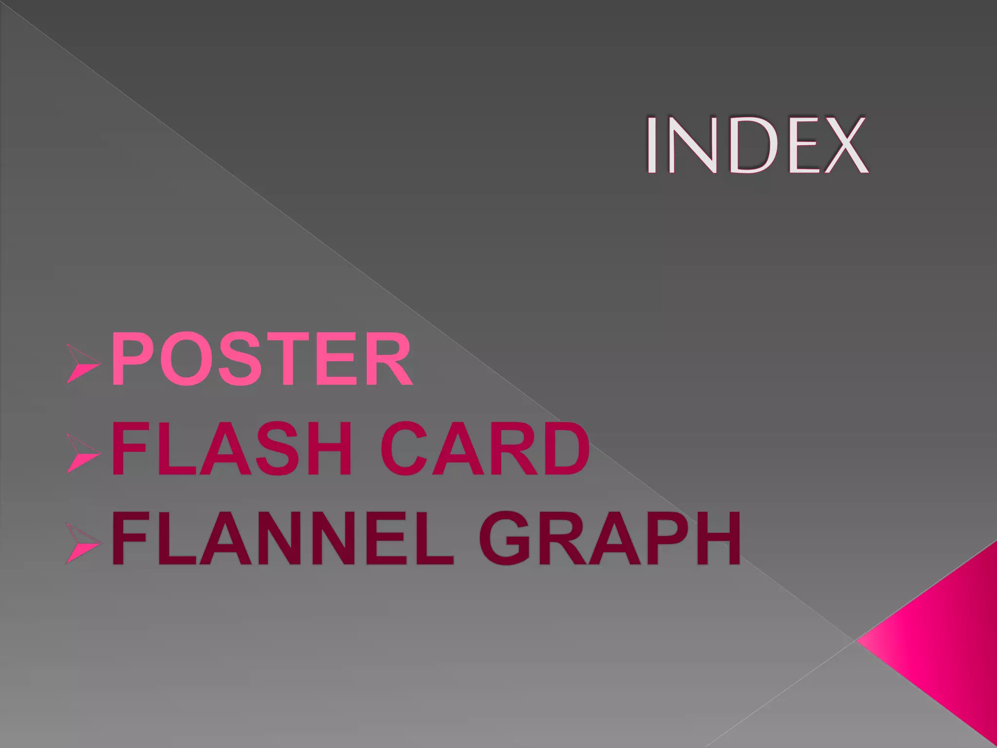 POSTER , FLASH CARD , FLANNEL GRAPH | PPTX