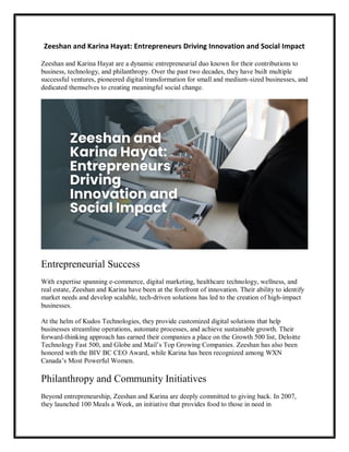 Zeeshan and Karina Hayat - Entrepreneurs Driving Innovation and Social Impact.pdf