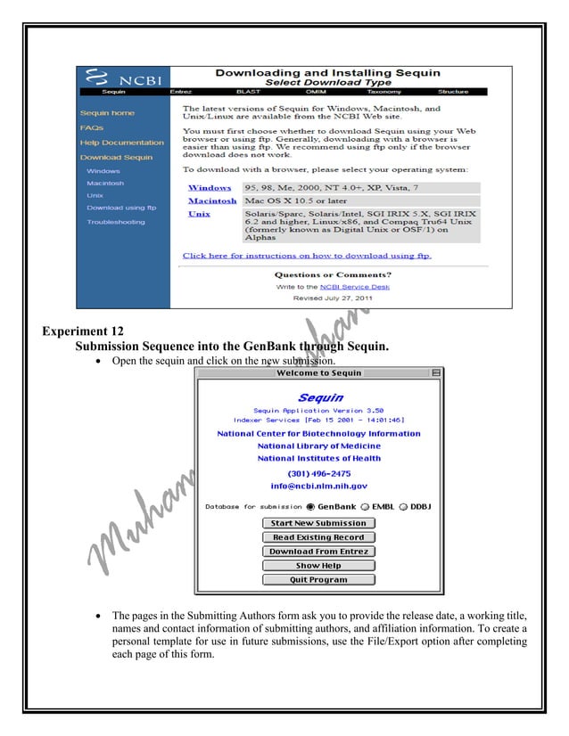 Bioinformatics complete manual | PDF