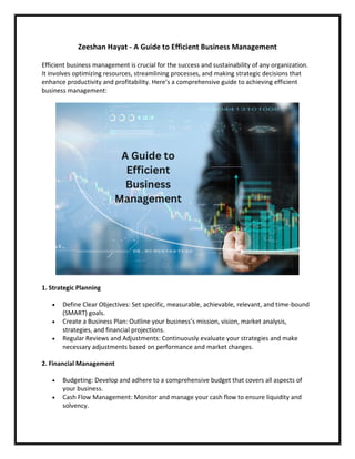 Zeeshan Hayat - A Guide to Efficient Business Management.pdf
