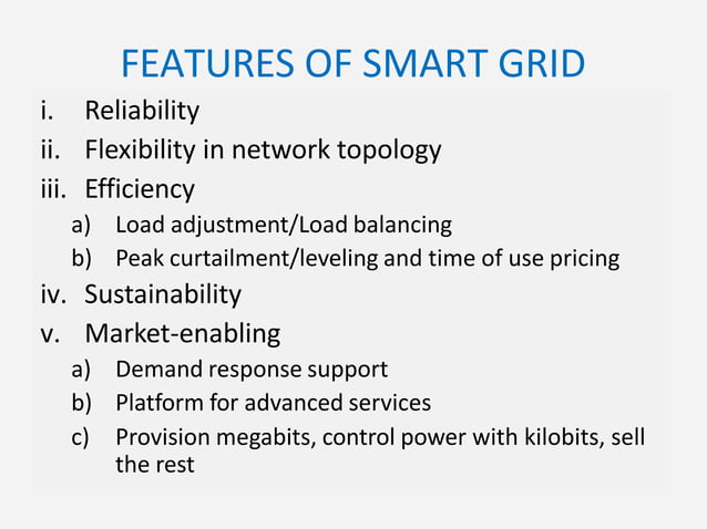 smart grid | PPTX