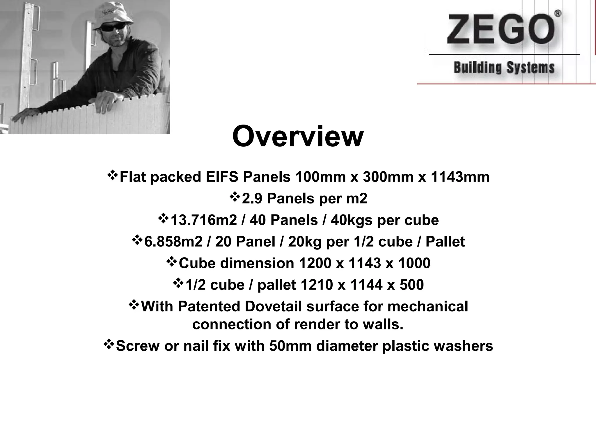 Zego 100mm z board eifs | PPT | Home Appliances | Home & Garden