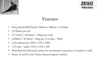 ZEGO 100mm Z-Board EIFS | PPTX
