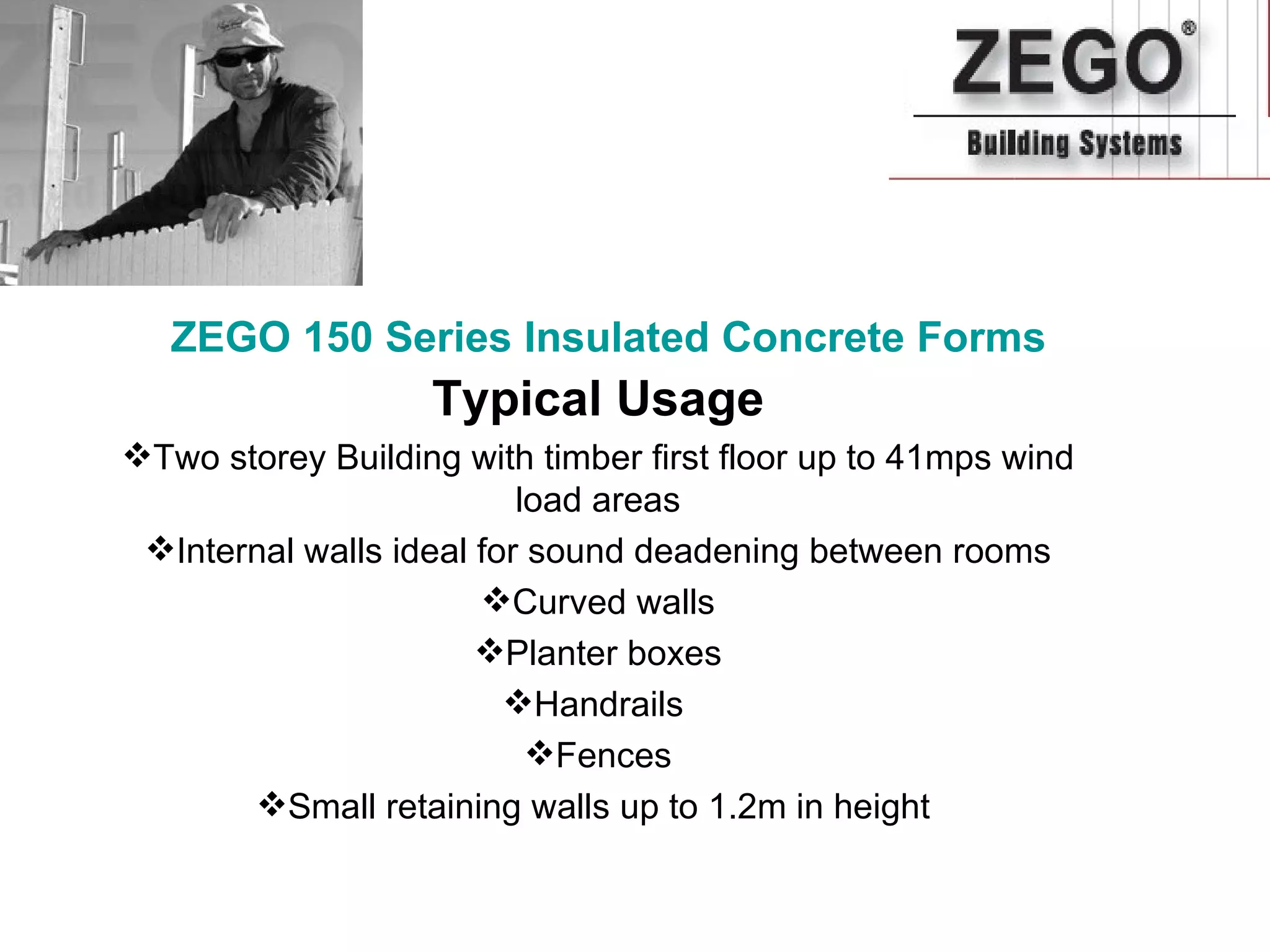 Zego product overview | PPT | Civil Engineering Industry | Industries