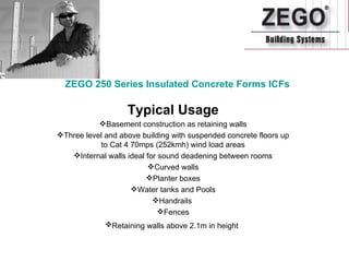 Zego product overview | PPT | Civil Engineering Industry | Industries