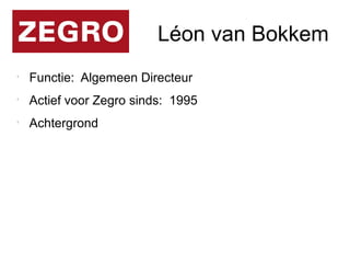 Zegro presentatie | PPT
