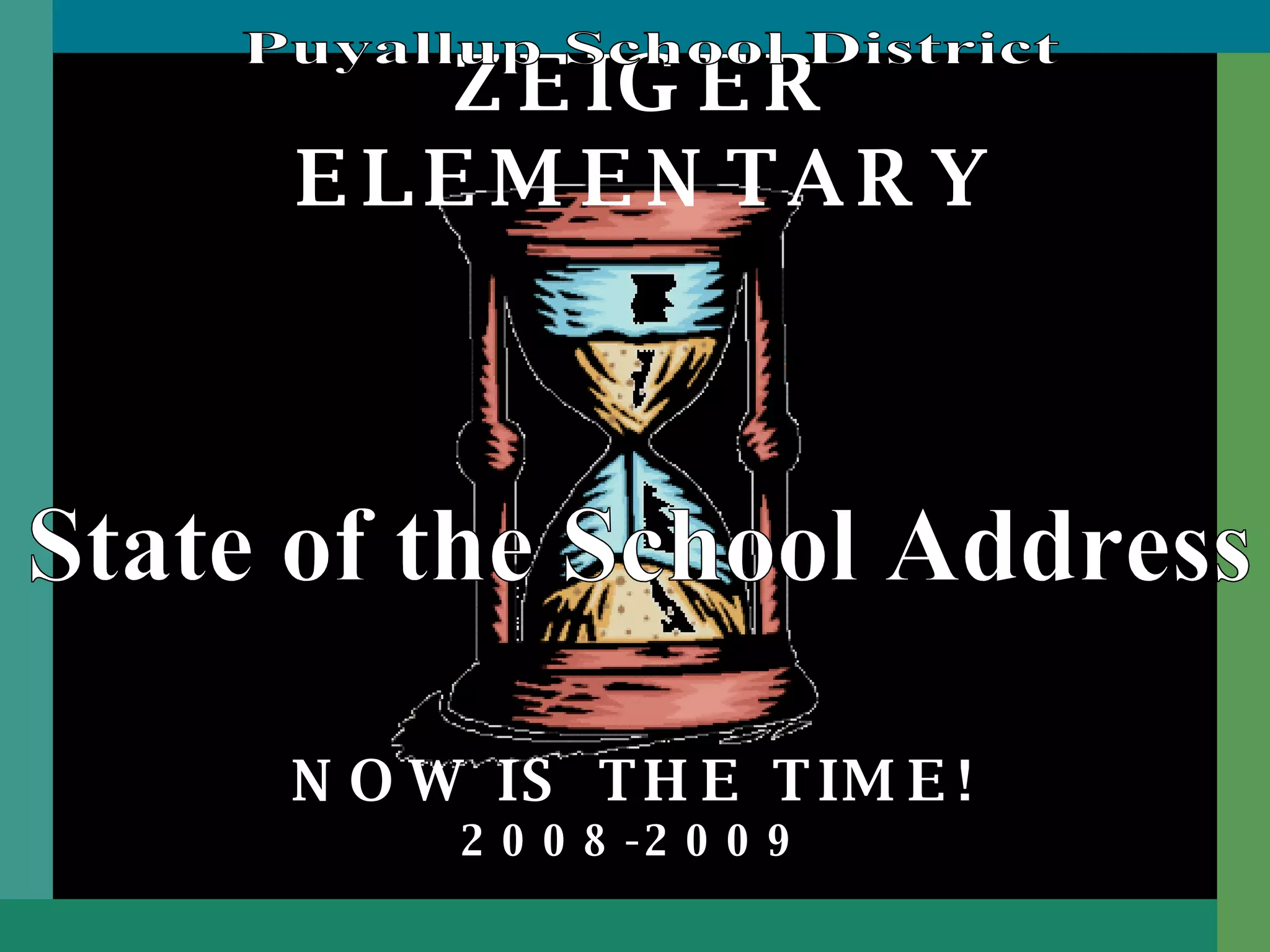 Zeiger Elementary State Of The School 2008-09 | PPT
