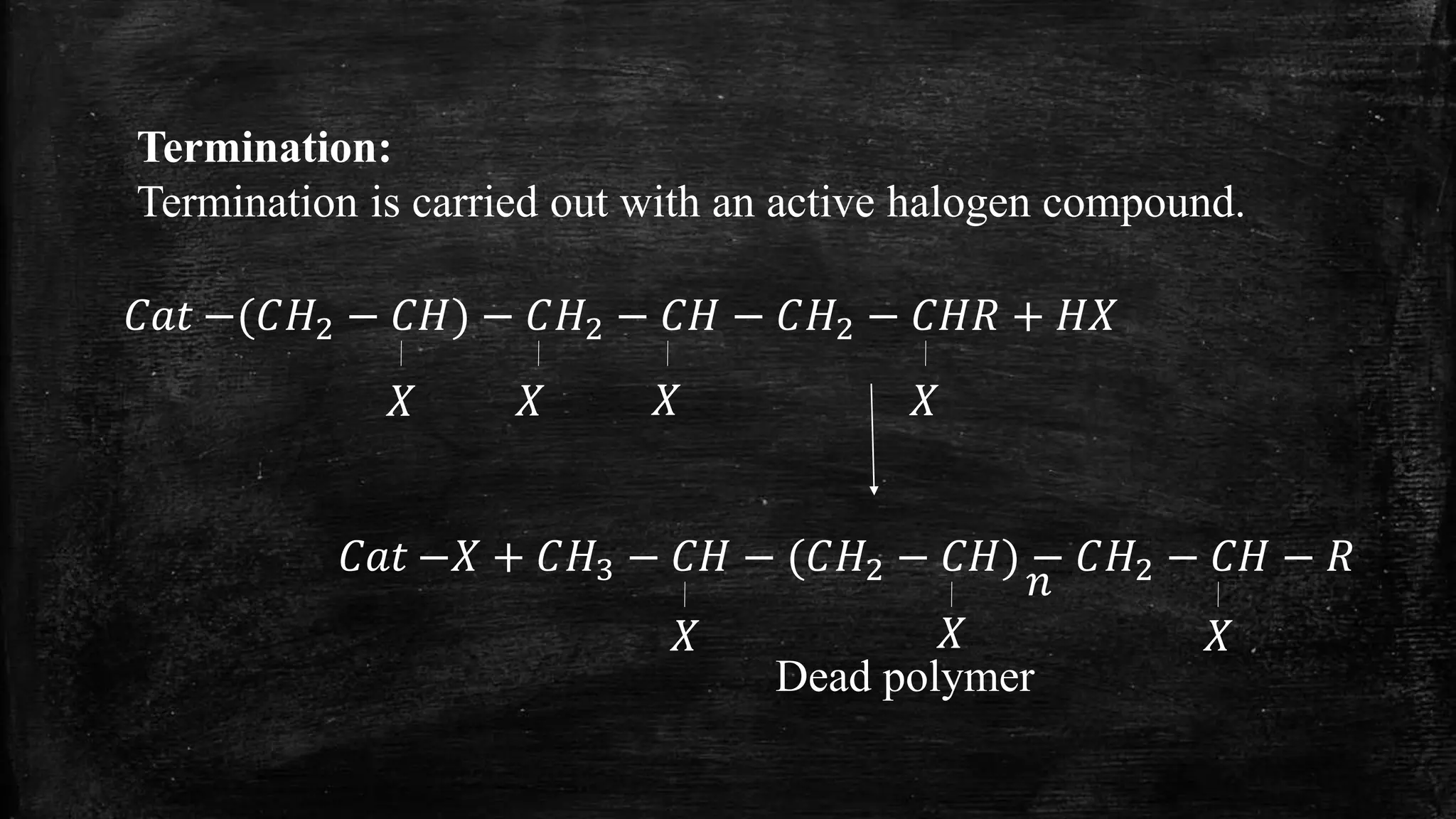 Zeigler natta polymerisation | PPTX
