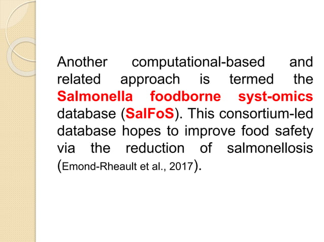 Omics methods for detection of foodborne pathogens | PPTX | Genetics | Science