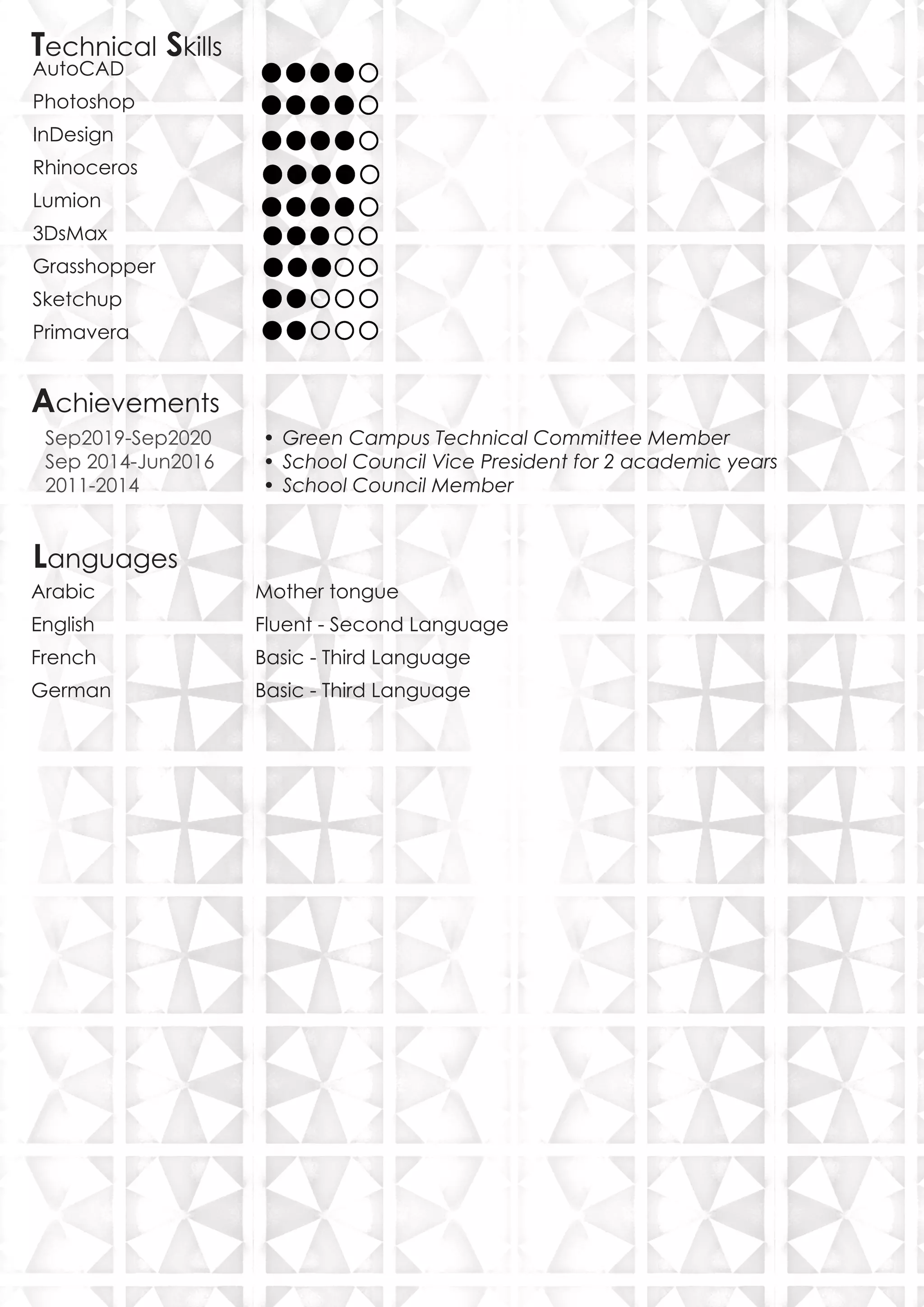 Zeina Sultan - CV | PDF