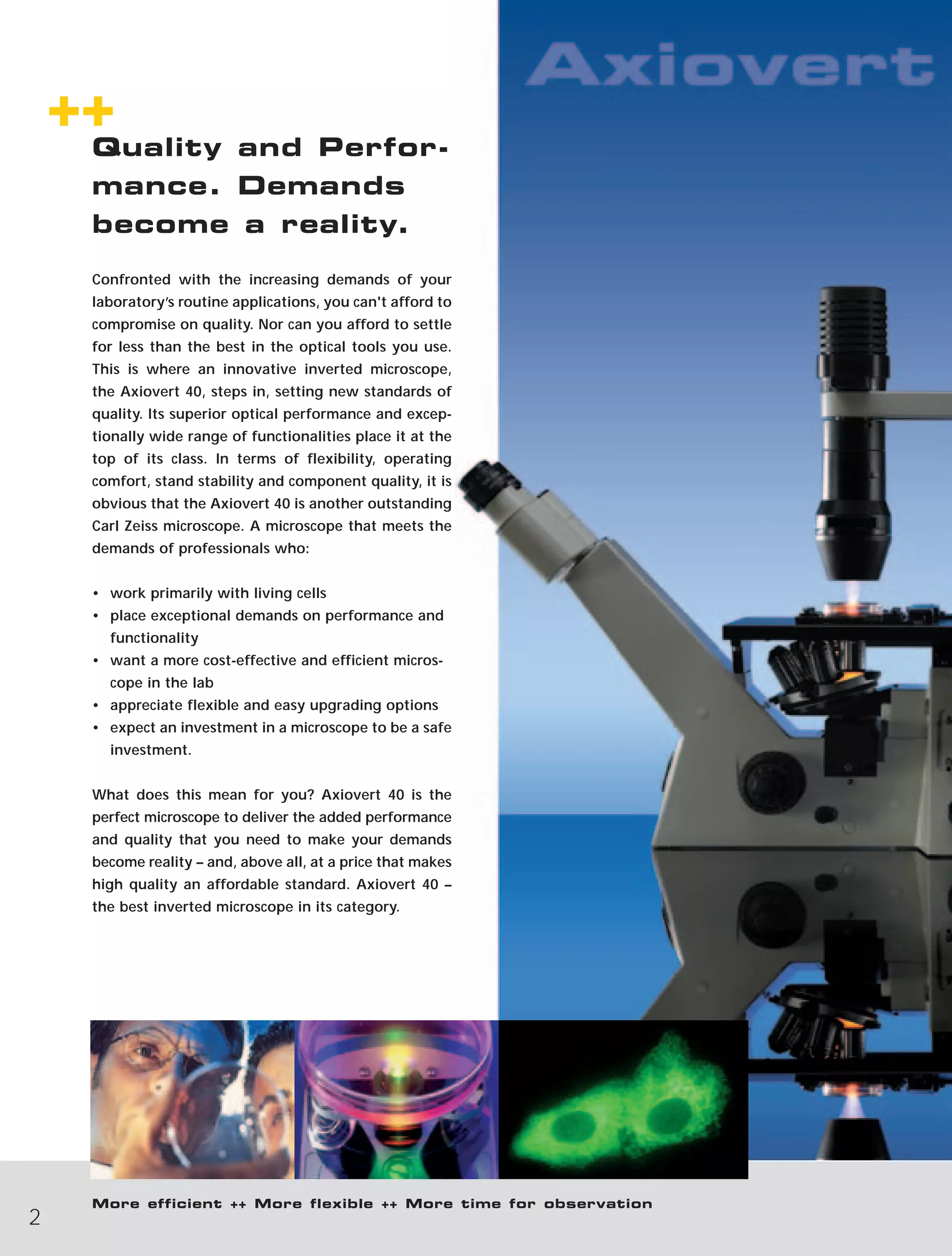 Zeiss axiovert 40 | PDF