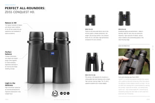 Nature Observation Catalog | Zeiss | Optics Trade | PDF