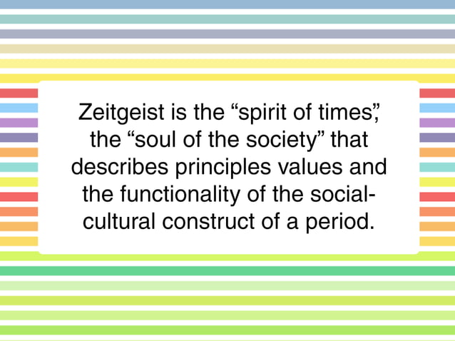Zeitgeist - What? @daniel_egger | PDF