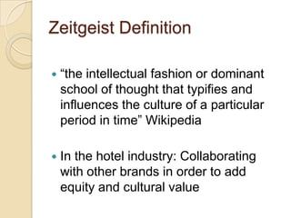 Zeitgeist mindset | PPT