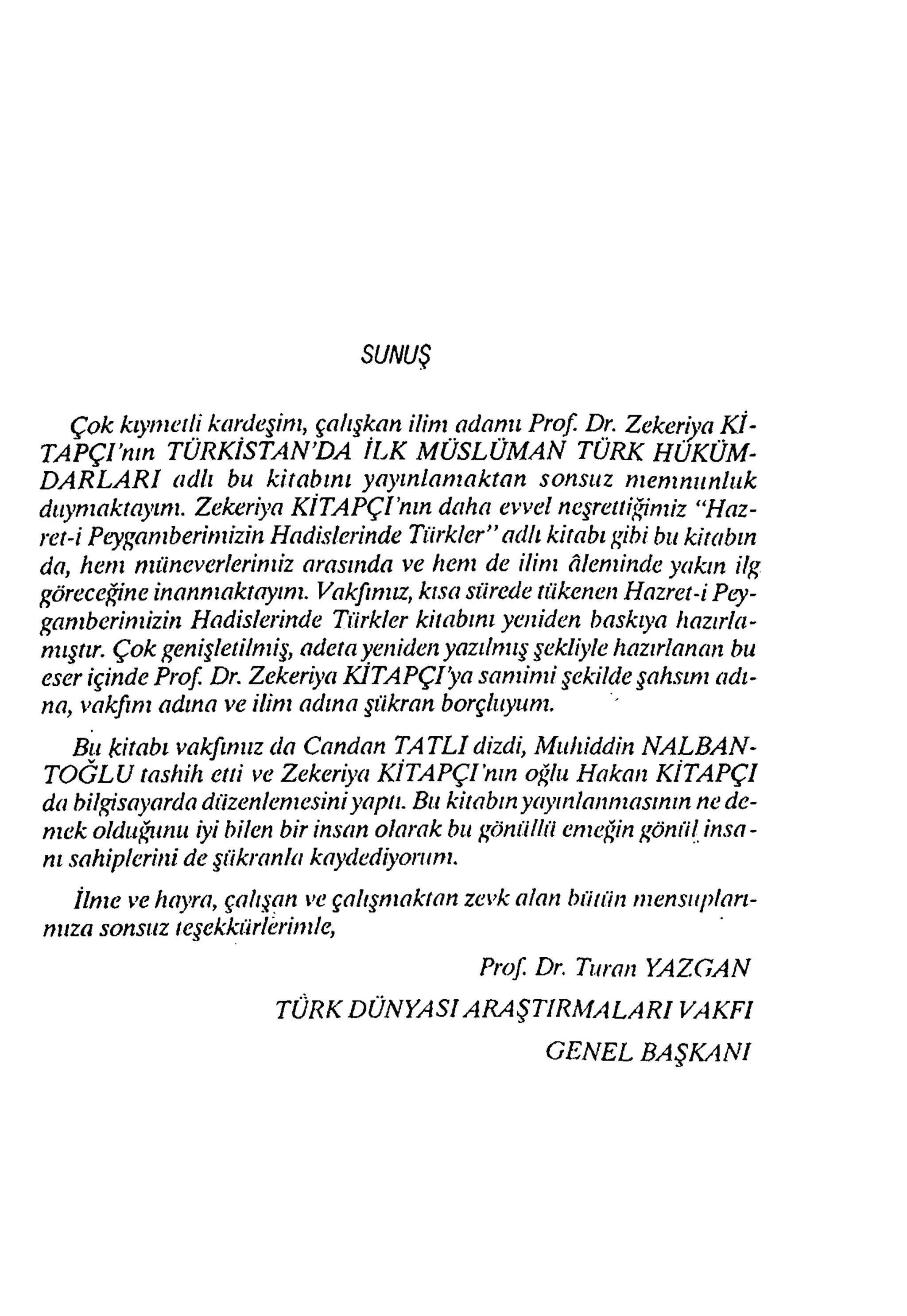 Zekeriya kitapçı türkistanda müslüman olan i̇lk türk hükümdarları | PDF