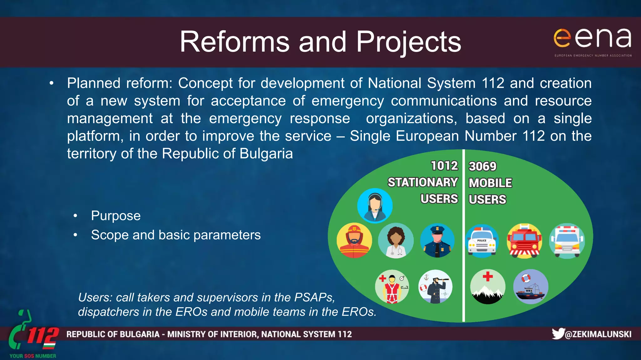 EENA 2021: Emergency communications handling around the World (3/3) | PDF