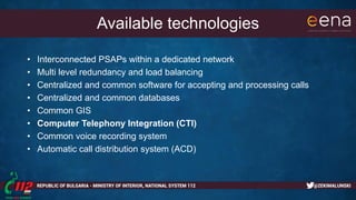 EENA 2021: Emergency communications handling around the World (3/3) | PDF