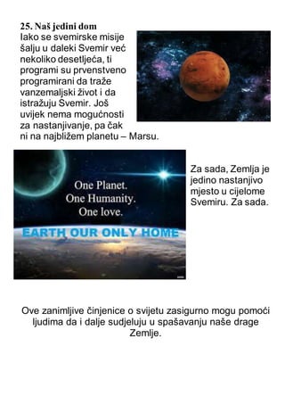 Zelen - san na Zemljin dan | DOCX