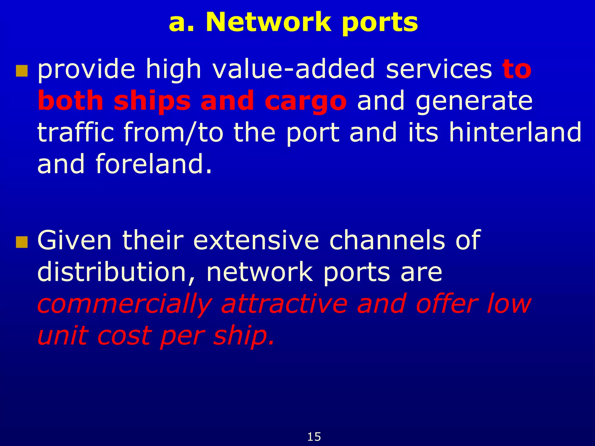 Port and Terminal Operations Management PPT | PPT