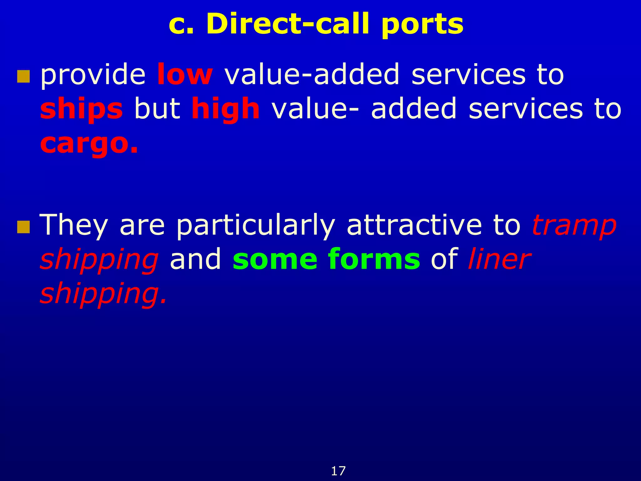 Port and Terminal Operations Management PPT | PPT