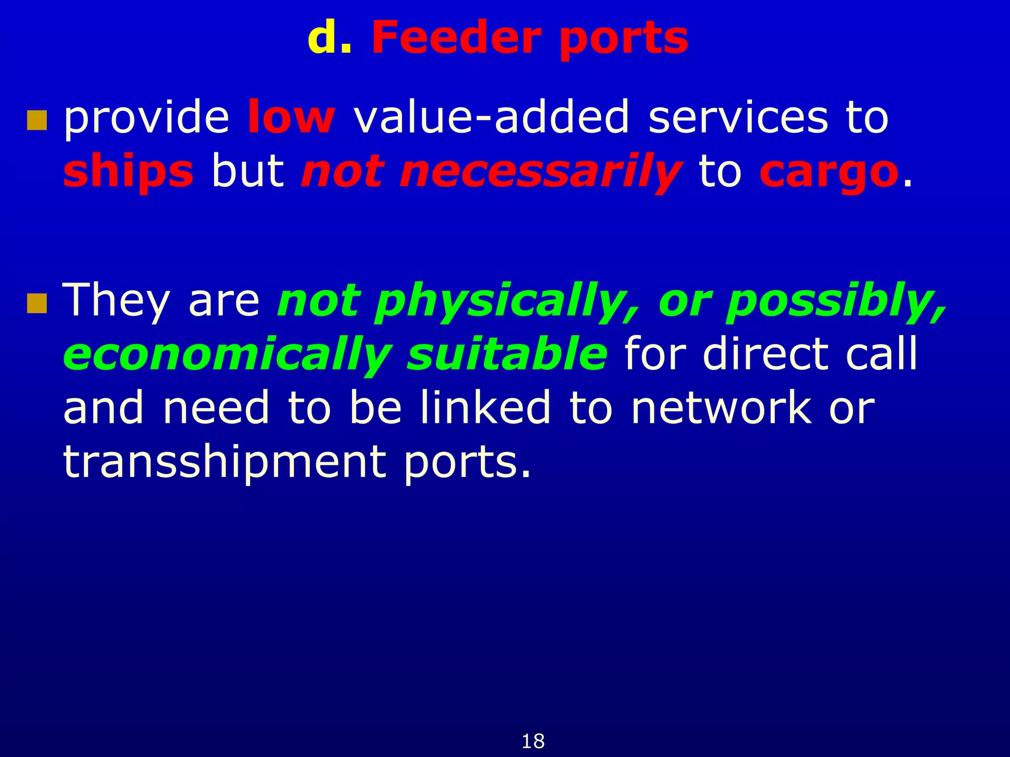 Port and Terminal Operations Management PPT | PPT